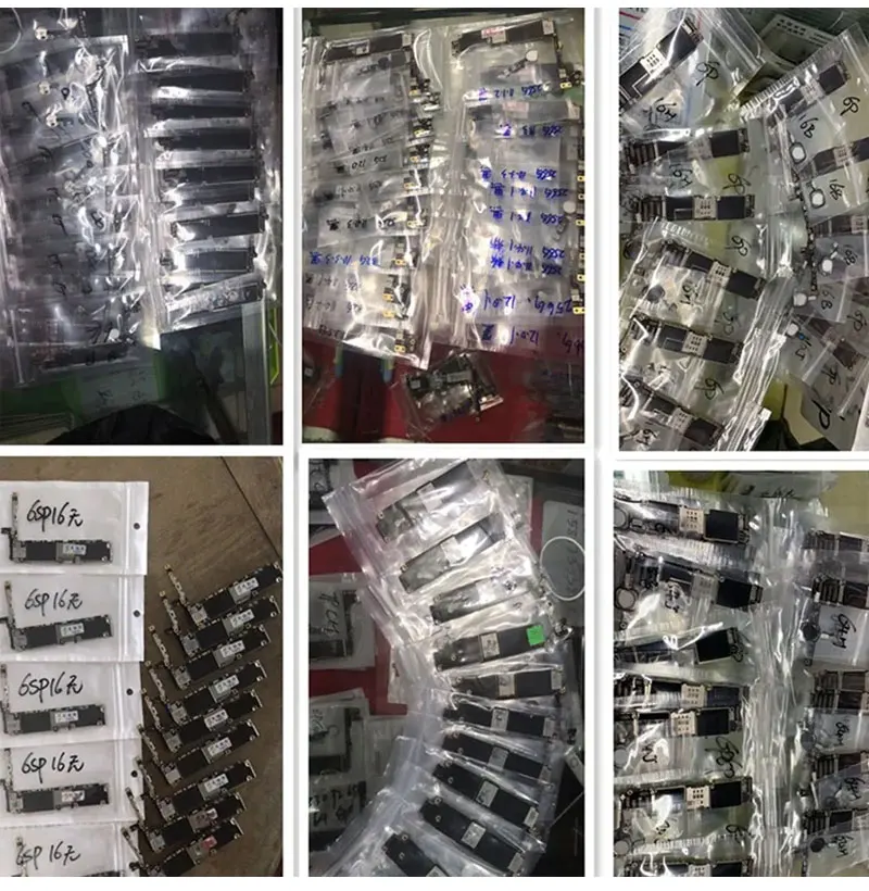 All Original Series Logic Board Unlocked Mainboard For Iphone 6 7 8 X ...