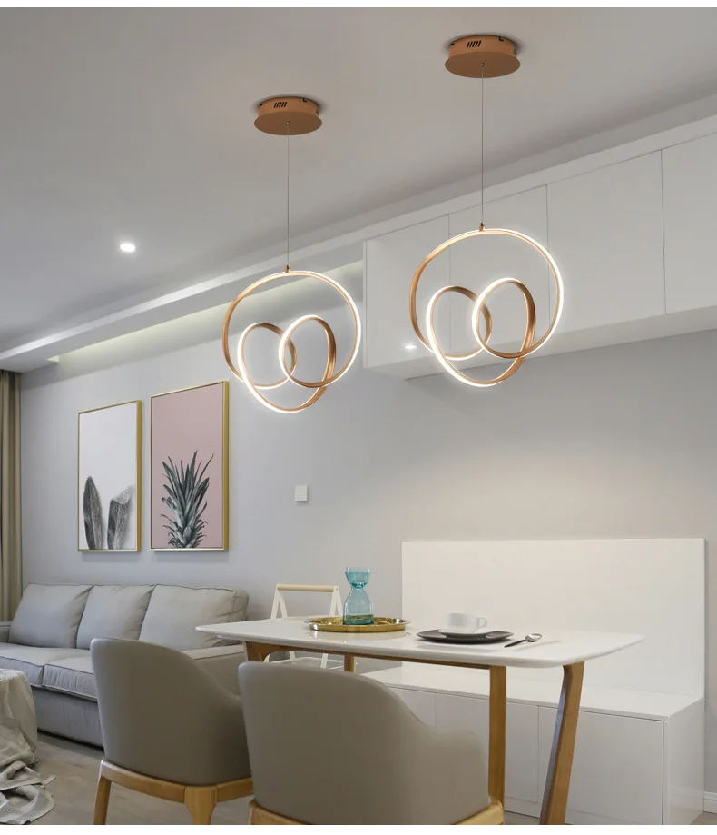 60W Shop Bar Front Line Luxury Lighting - Modern Chandelier