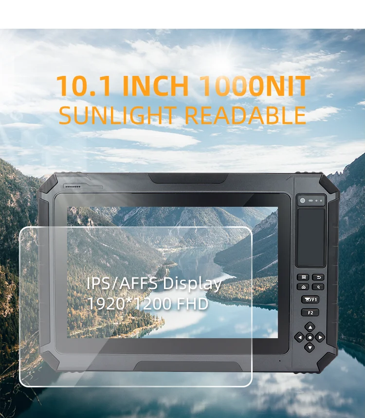 Oem T101 Waterproof Sunlight Readable Ip65 1000nit High Light Rfid Nfc ...