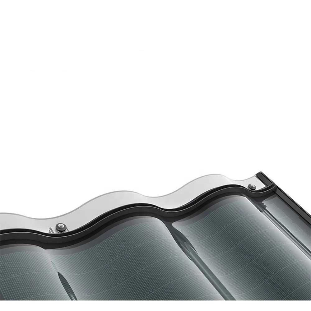 2023太阳能屋面瓦30W BIPV CIGS瓦太阳能能源屋顶光伏瓦太阳能发电系统高质量| Alibaba.com