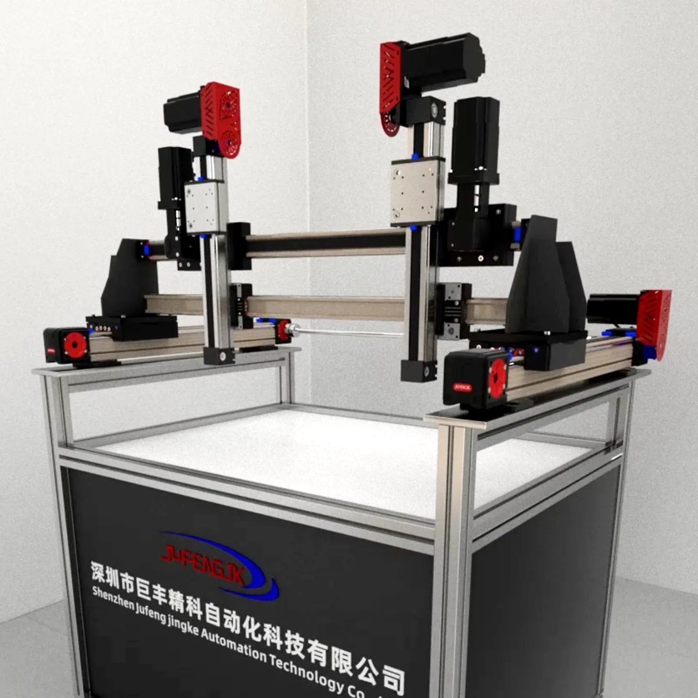 Double Axis Synchronous Belt Linear Actuator Wdt4545a Customized Length ...