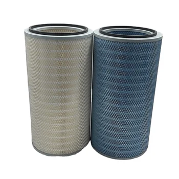 Flame Retardant Elliptical Filter Element Gas Turbine Air Inlet Filter ...