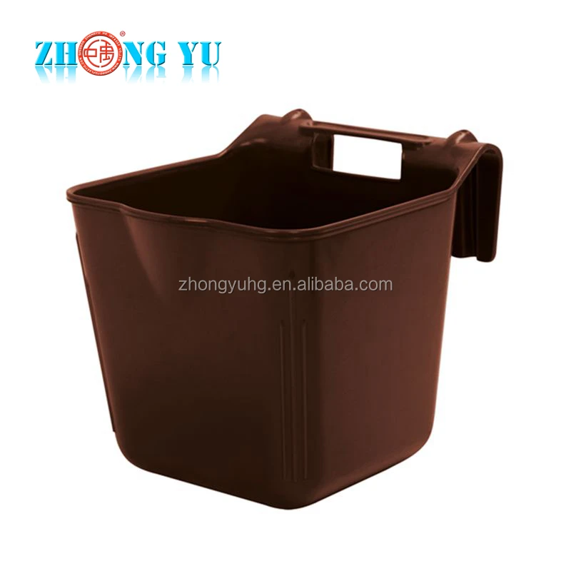 Outdoor Farm Fence Plastic Cattle Cow Horse Water Feeder Feed Bucket ...