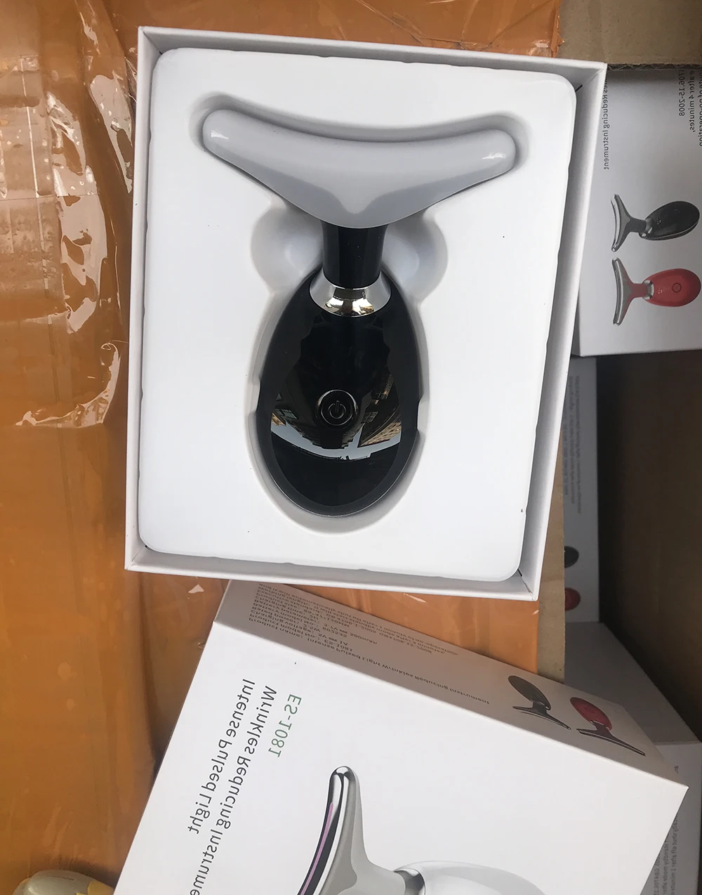 22 Electric Portable Smart Sonic High Frequency Vibration Face & Neck ...