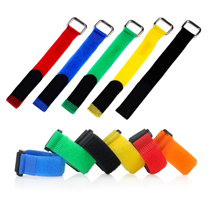 Color Flexible Velcroes Automatic Hand-held Self-gripping Strap Hook ...