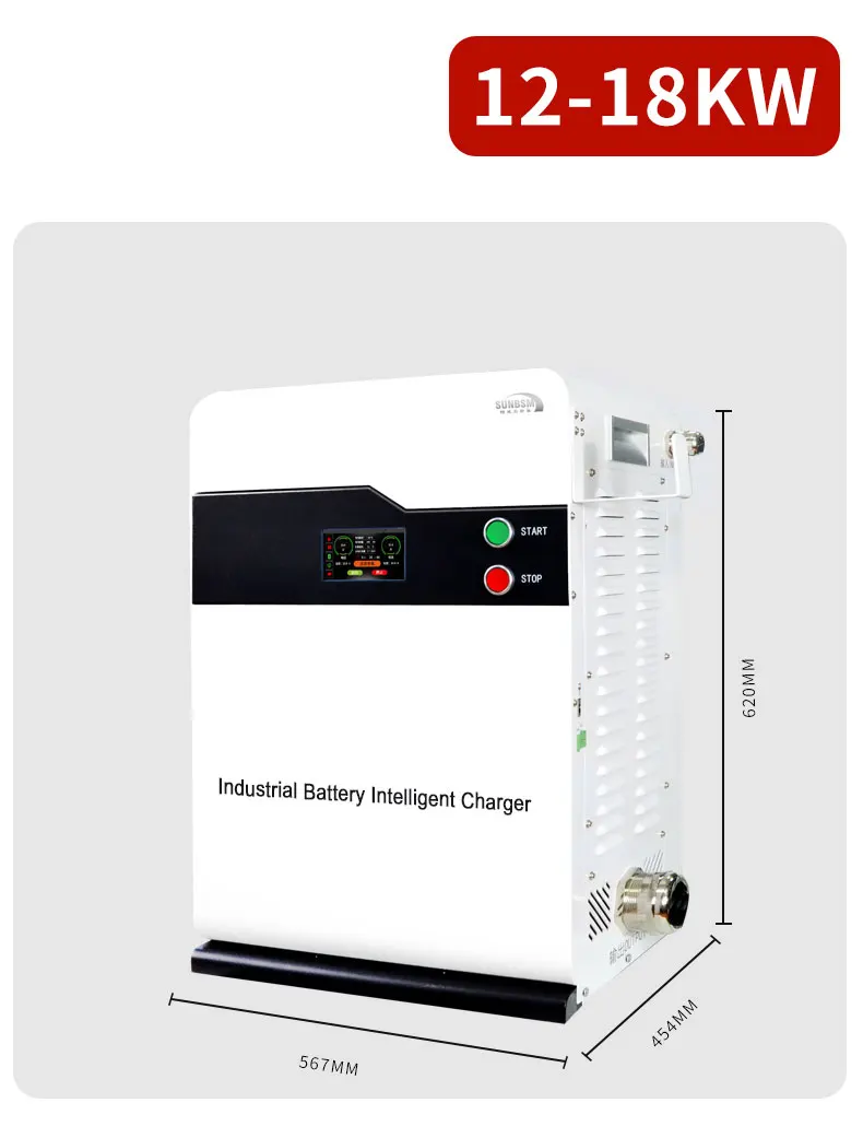 Bsm Forklift Battery Charger 48v 50a 100a 200a Industrial Lithium Ion ...