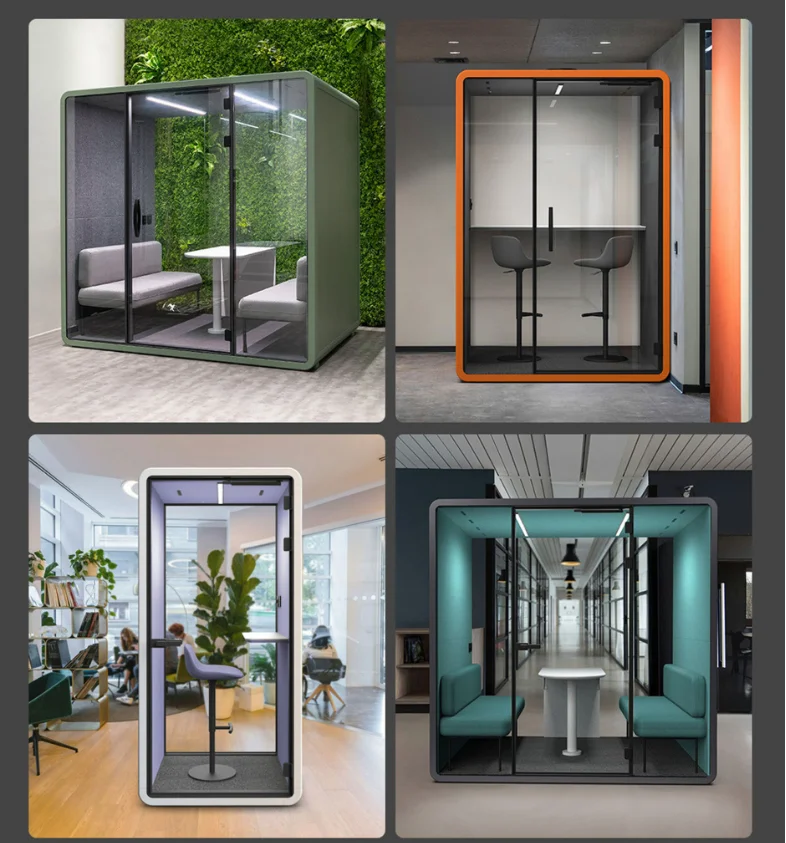 Office Pods Outdoor Soundproof Portable Pod Office Garden Mobile ...