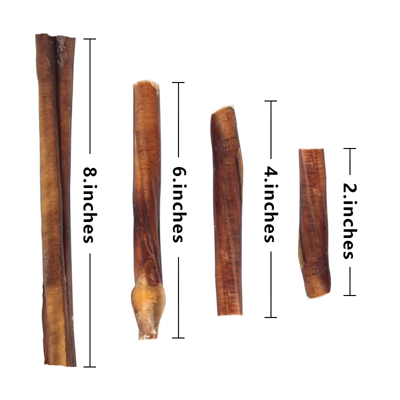 Dried Beef Pizzle Bully Sticks OEM Package Custom 6 Inches100% Natural ...