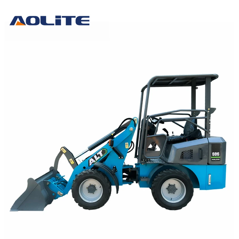 AOLITE 606 mini chargeur wheel loader electric loader Minilader magnet ...