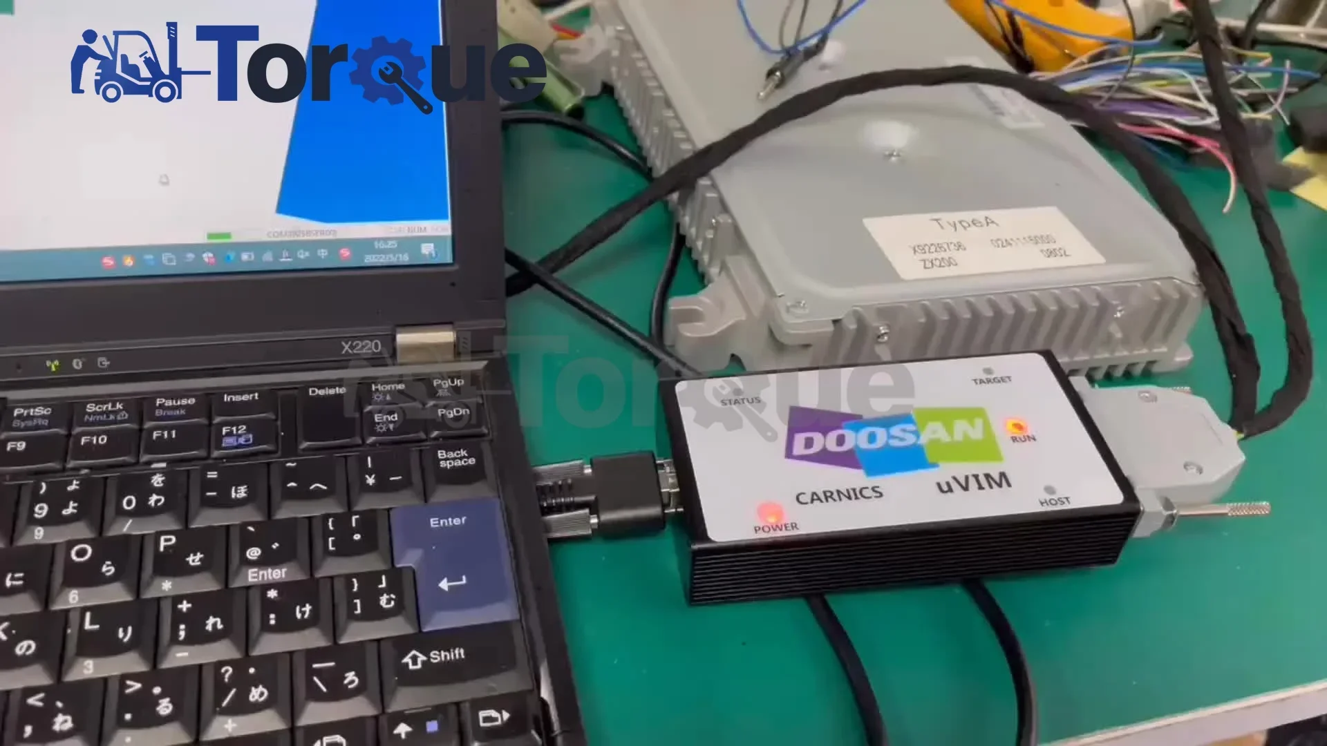 Diagnostic Tool Engine Fault Scanner Detection OBD Interface for Doosan ...