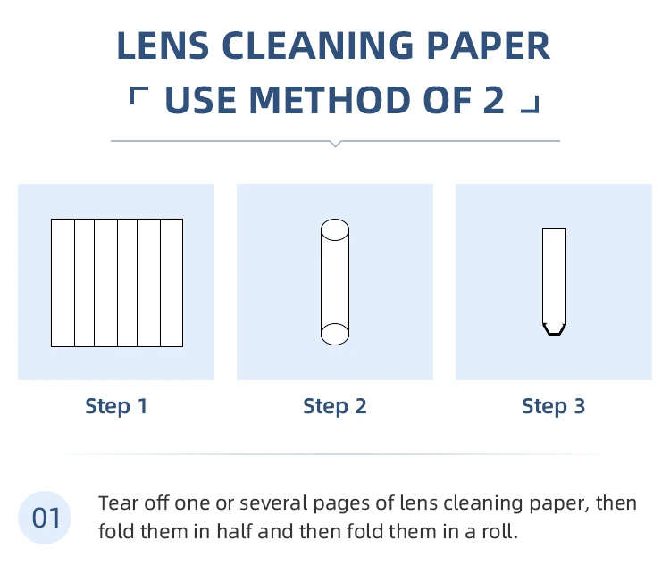 Professional Lens Cleaning Paper Microscope Camera Telescope Dust ...
