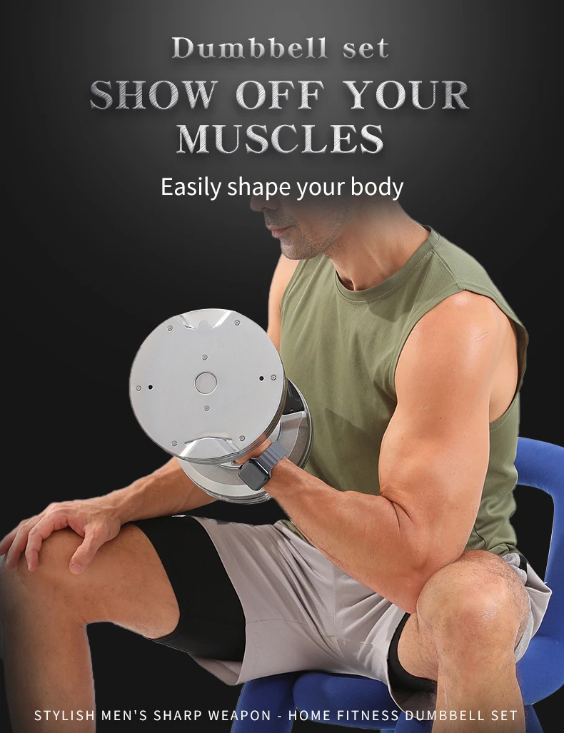 Patent Premium Smart Adjustable Dumbbell Set - HEKA FITNESS