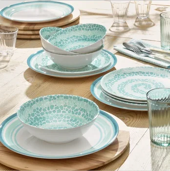 Rpet Plastic Speckled Mint Green Dinnerware Sets Other Tableware - Buy ...