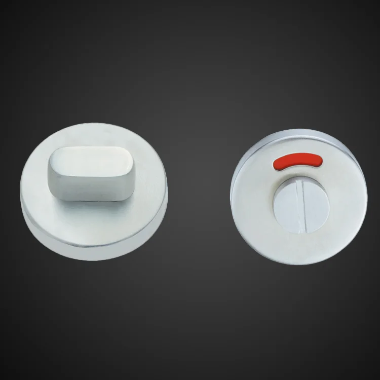 Bathroom Cubicle Stainless Steel Door Fittings Oval Handle Apartment ...