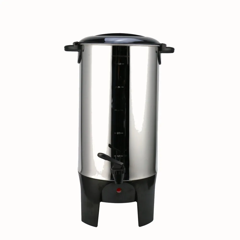30 40 50 60 Cups Automatic Electric Stainless Steel Coffee Urn ...