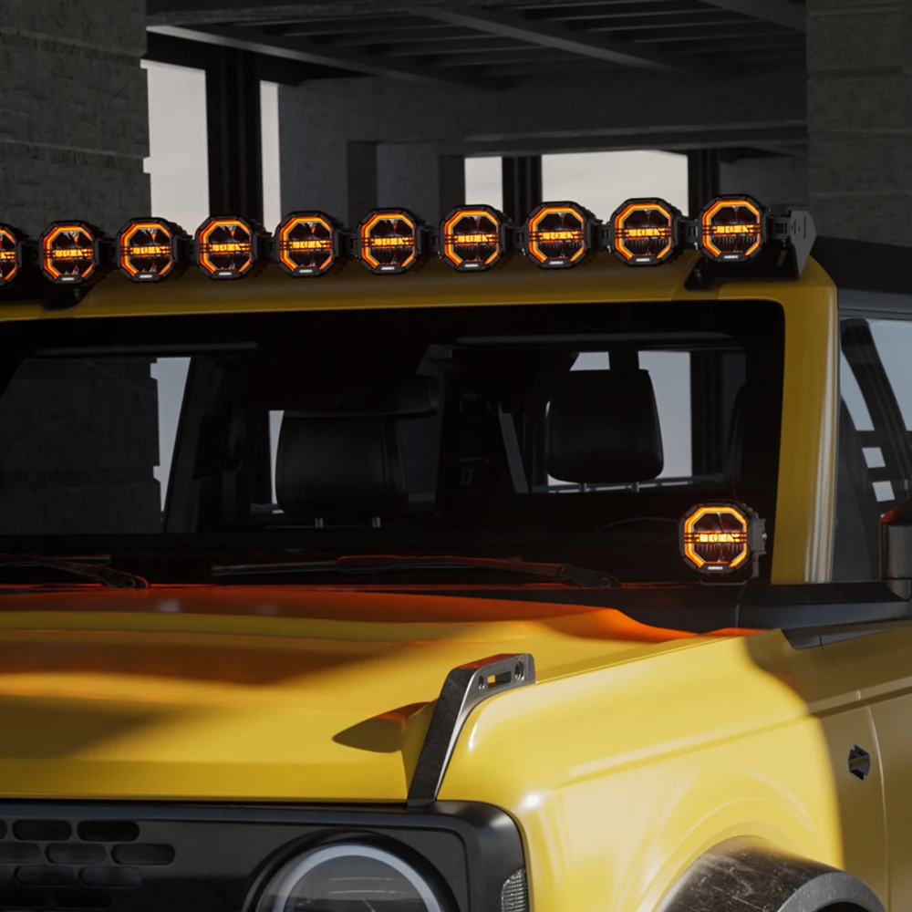 Wholesale Aurora 10-50 Inch Offroad LED Light Bar, IP68, RGB Backlit ...