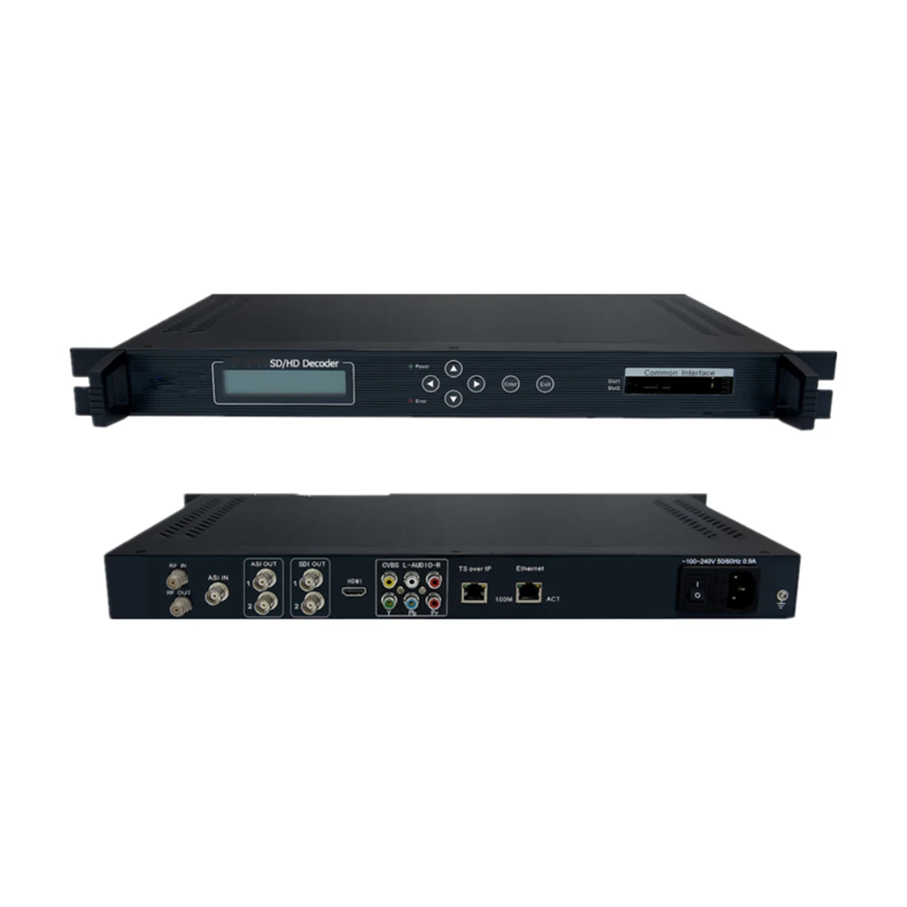 Sd Hd Satellite Decoder With Ci Slot Mpeg4 Rf Ip To Sd Cvb Hd Support Dvbc/dvbs Satellite ...