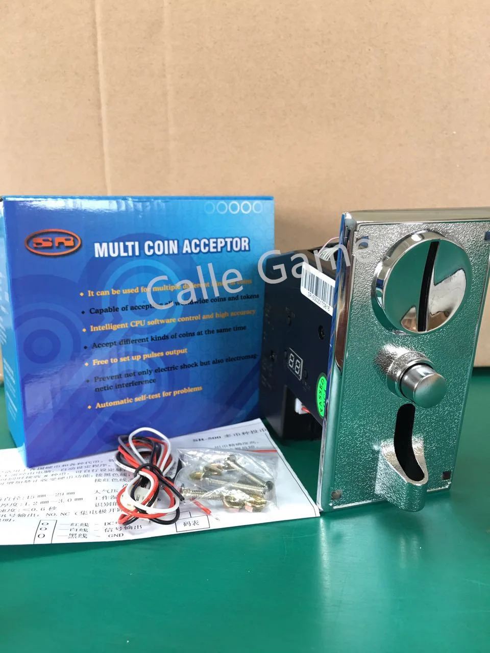 Multi Coin Acceptor CPU Selector for Arcade Game Mechanism Vending ...