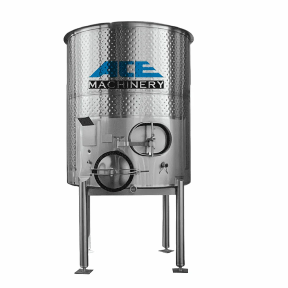 Variable Capacity Jacketed Tanks 5000l Fermentation Tank For Wine - Buy ...