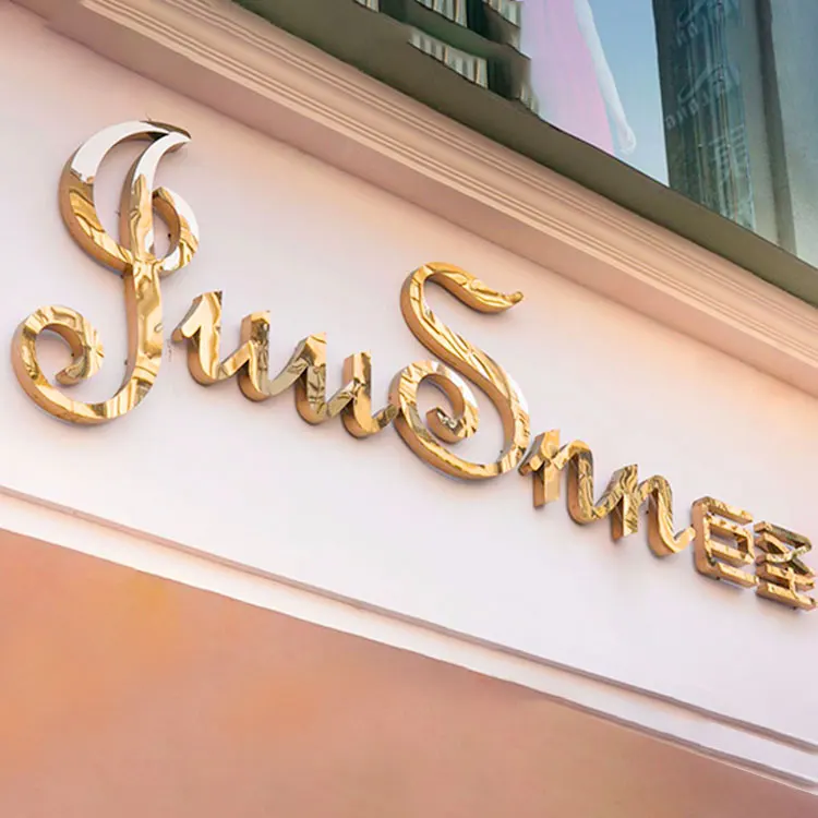 Acrylic Letters 3d Signage Business Sign Custom Acrylic Store Wall Logo ...