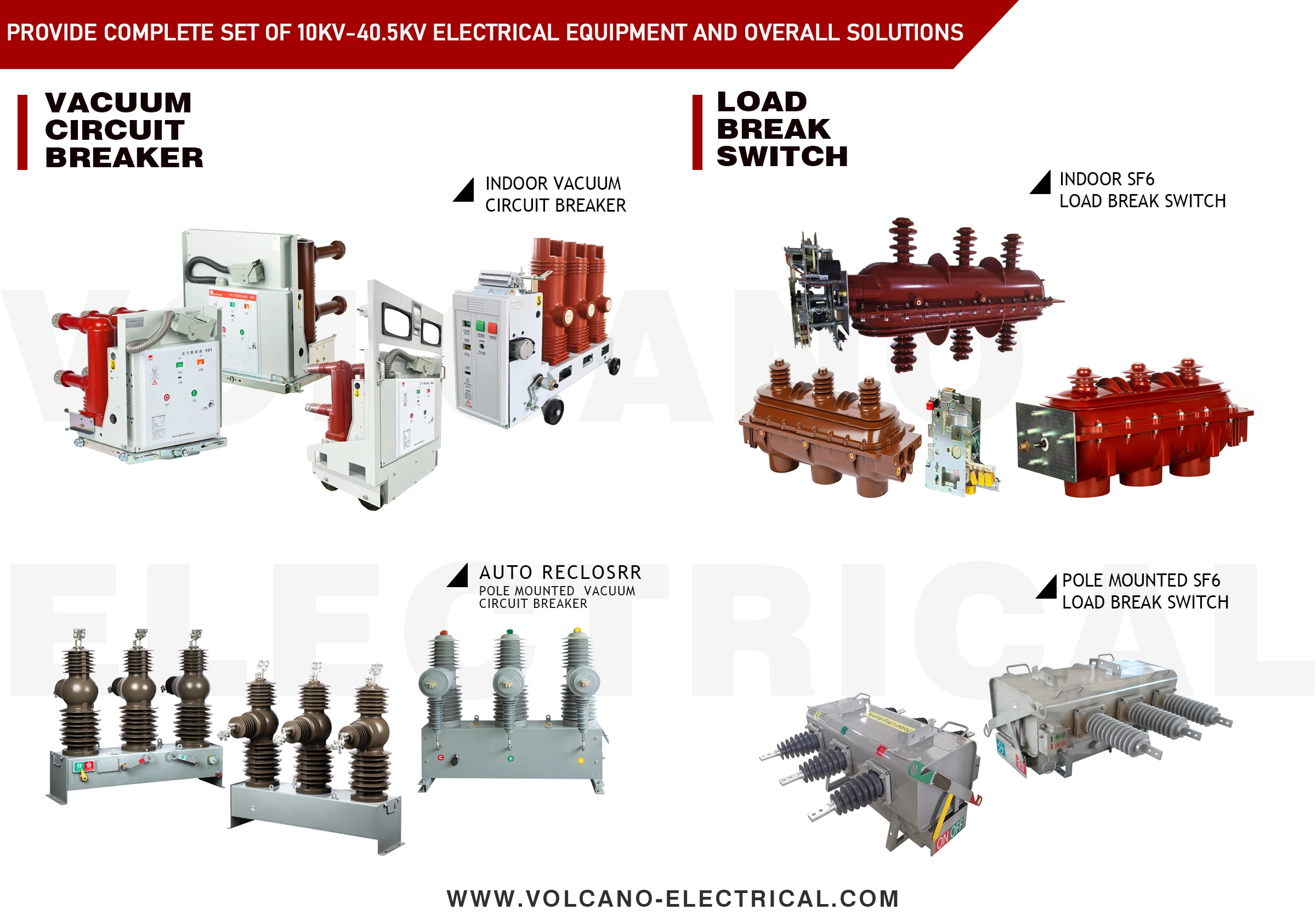 Factory High Voltage Ac Electrical Switch 20kv 24kv 630a 1250a Vcb ...