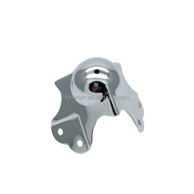 Discount Price Direct Sales Metal Silver 77 * 64mm Six Hole Right Angle ...