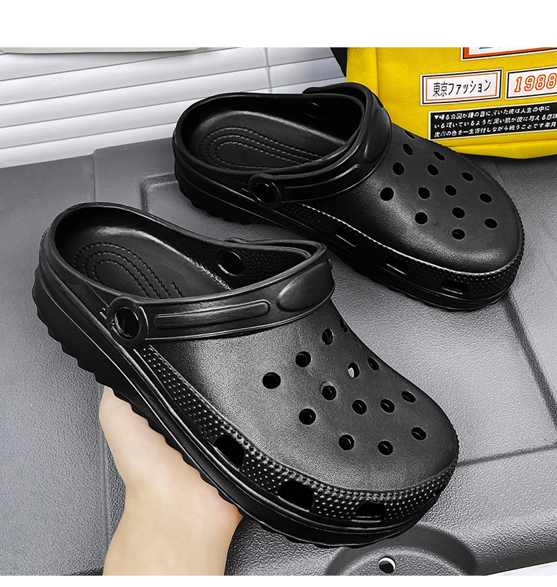 Men's Slippers Summer Eva Couple Men's Non-slip Indoor Outdoor Beach ...