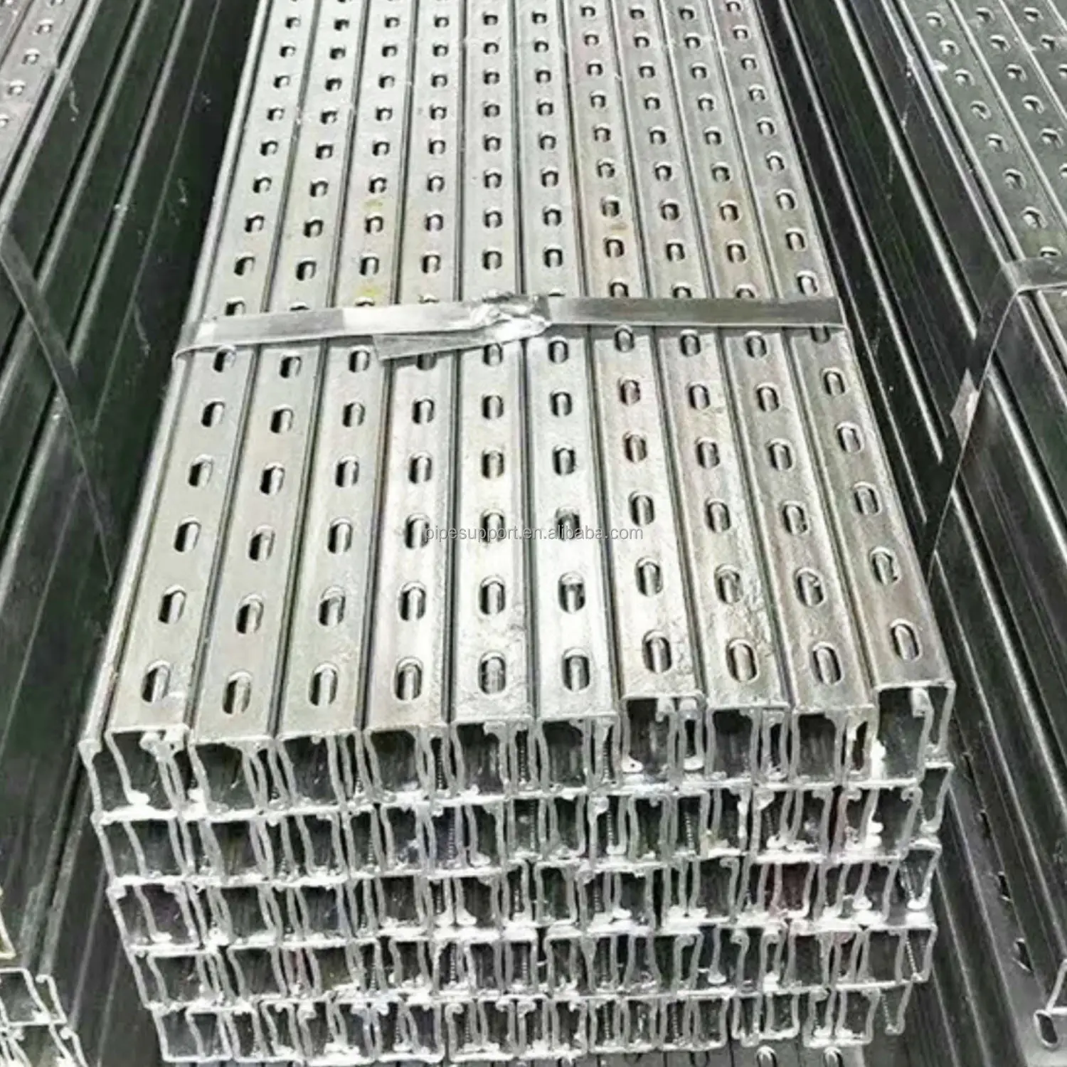Hot Dip Galvanized Metal Profile Slotted c Channel Steel Unistrut 41x21 ...