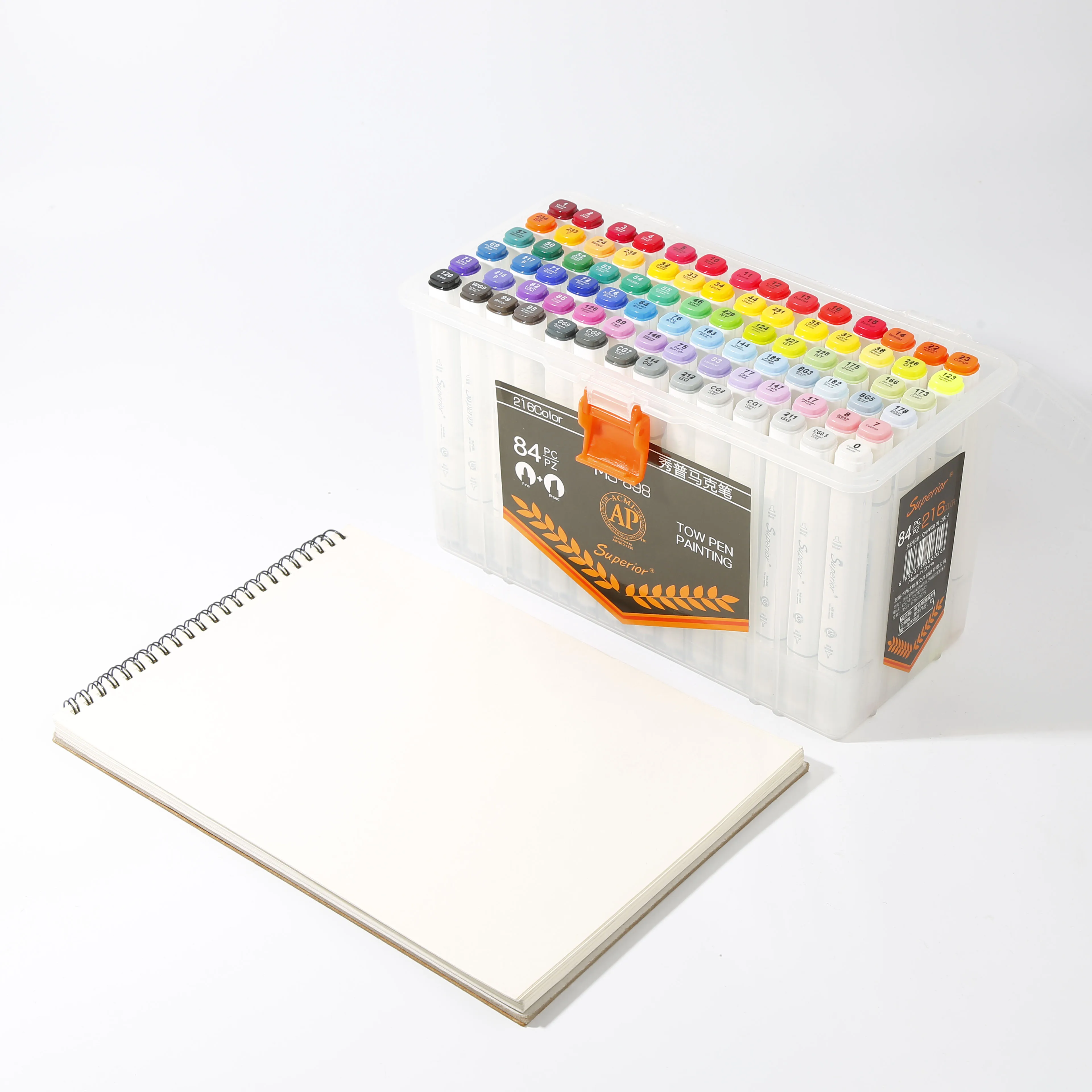 Superior Dual Tip Alcohol Based Drawing Marker Pen With12/24/36/40/60 ...