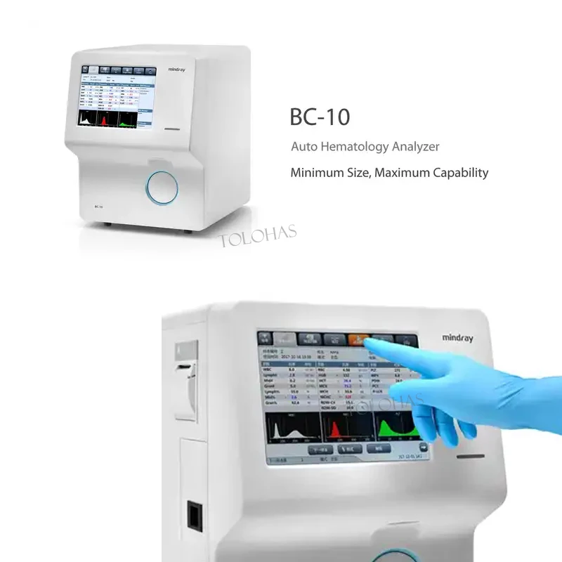 Bc-10 Mindray Hematology Machine Price Cbc Device Clinical Analytical ...