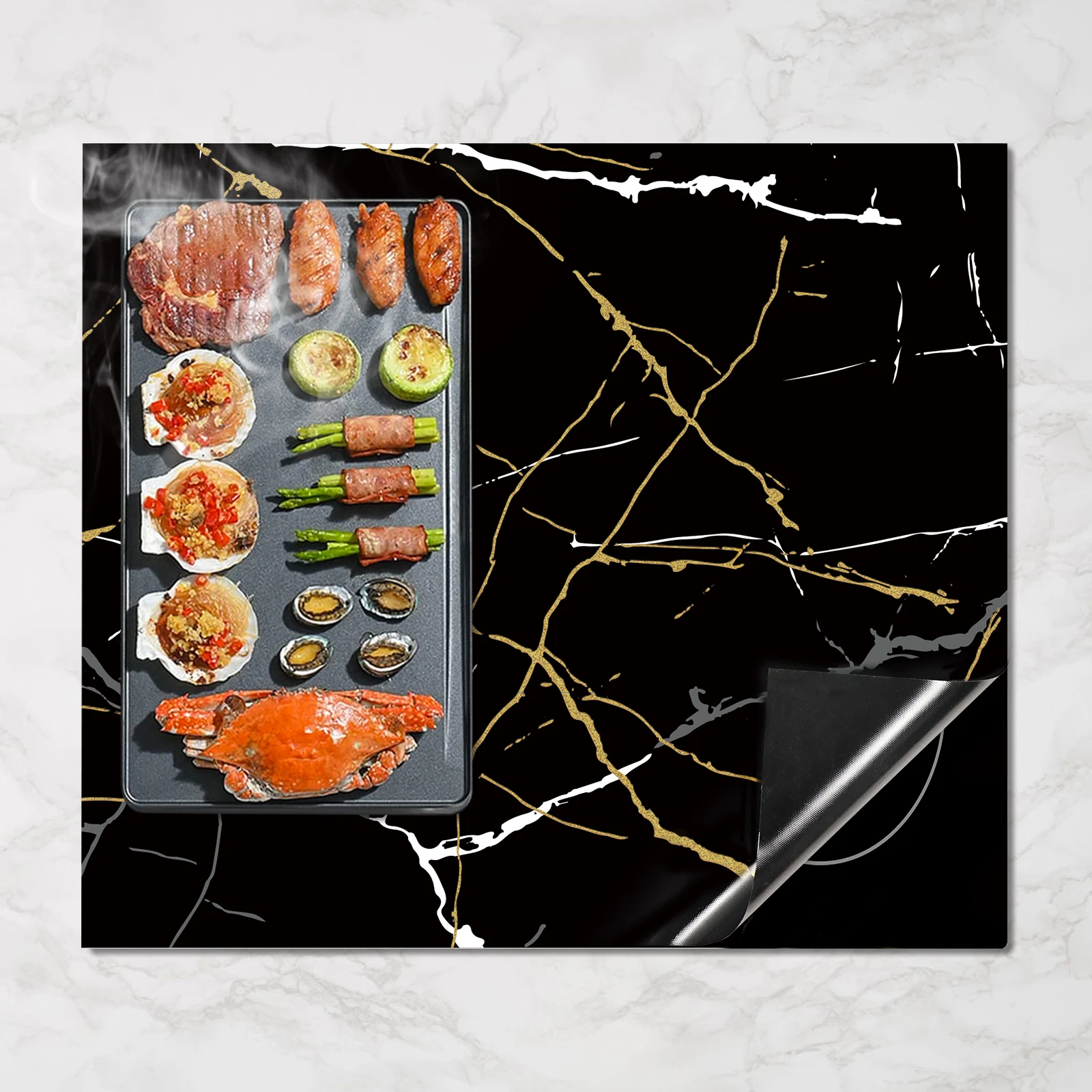 2023 Online Hot Selling Cheap Product Marble Pattern Silicone Mat ...