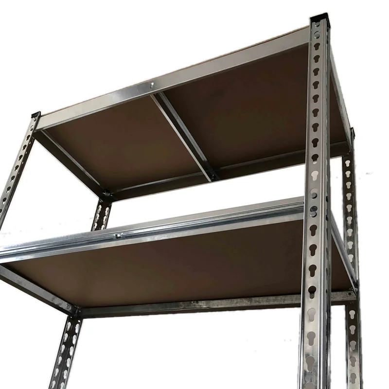 Metal Steel Boltless Storage Rack/ Rak Besi Biru Kuning Tanpa Baut ...