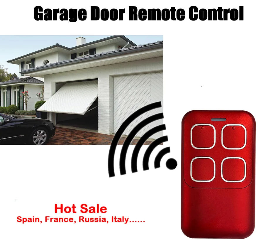 Multi-frequency 270-868mhz Fixed And Rolling Code Garage Door Remote ...