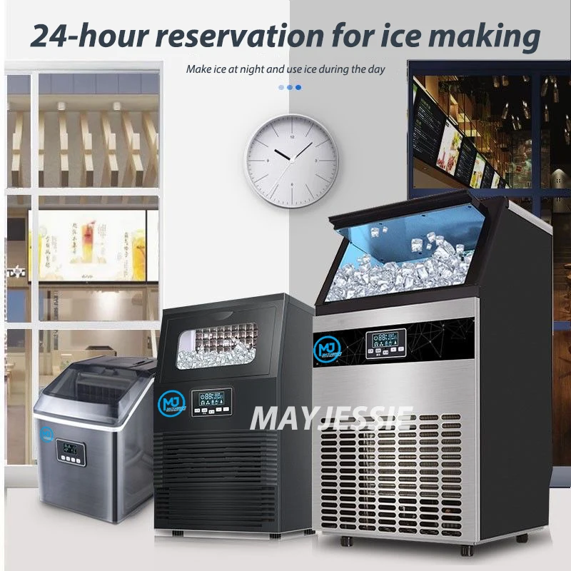 Automatic Ice Cube Maker Machine Cube Ice Machine - Buy Cube Ice ...
