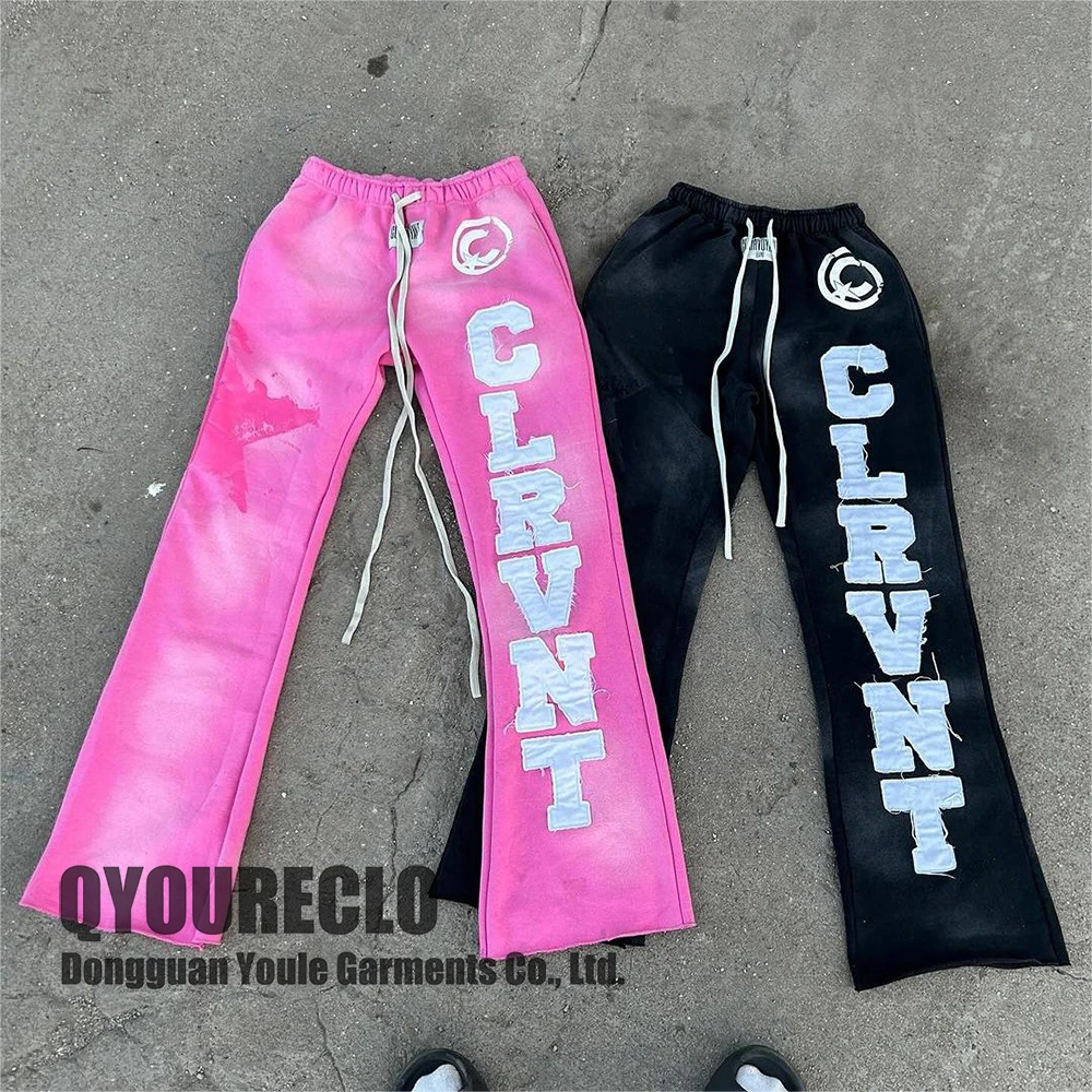 QYOURECLO Custom Heavyweight French Terry Streetwear Mens Vintage ...