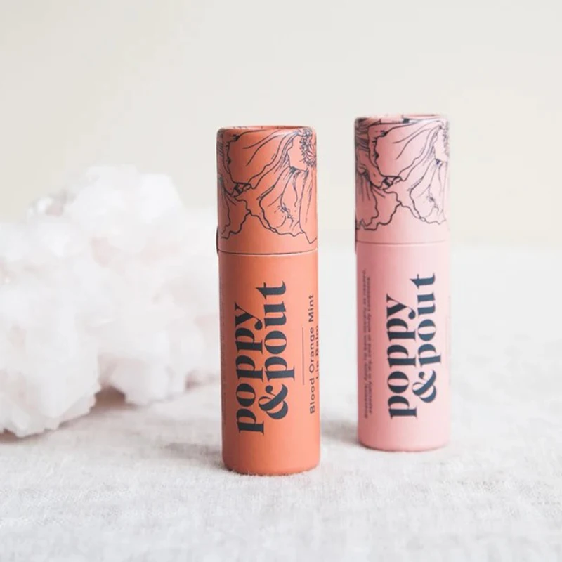 Bio-degradable Paper Tube Packaging for Lip Balm & Lipstick