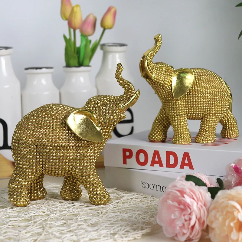 Alibaba.com: Redeco Resin Elephant Statues, home decoration decor, 1 ...