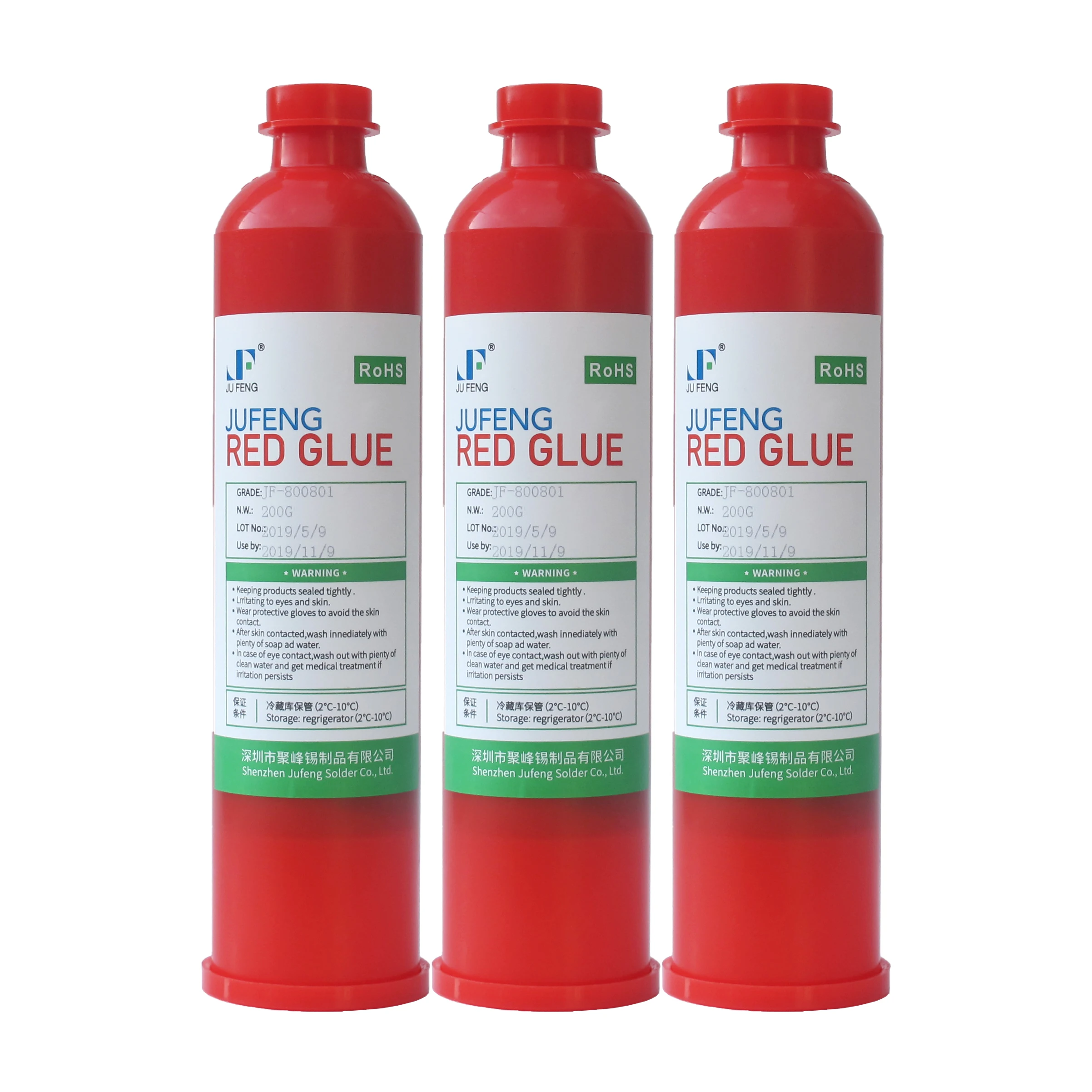 SMD SMT BGA IC Red Glue Epibond Adhesives for PCB Chips