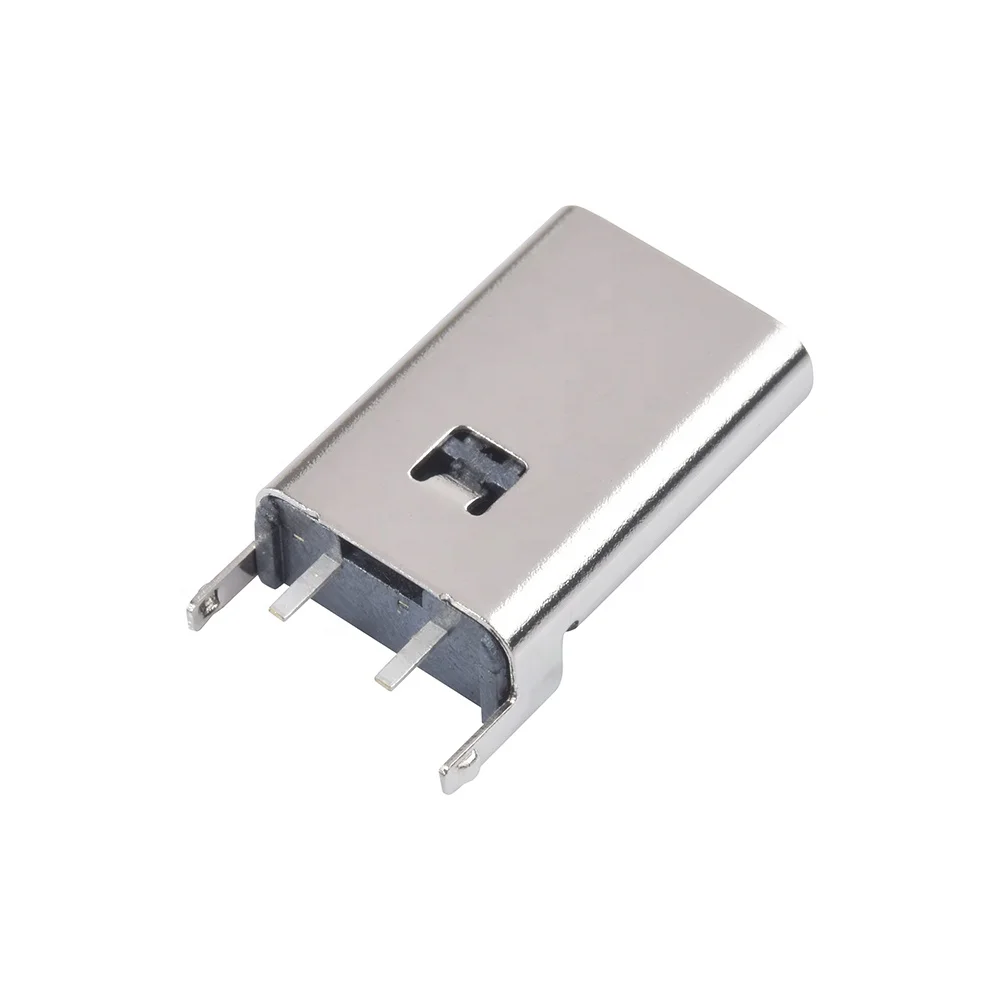 USB Type-C 2 Pin Female Connector - 13.0mm Vertical Mount