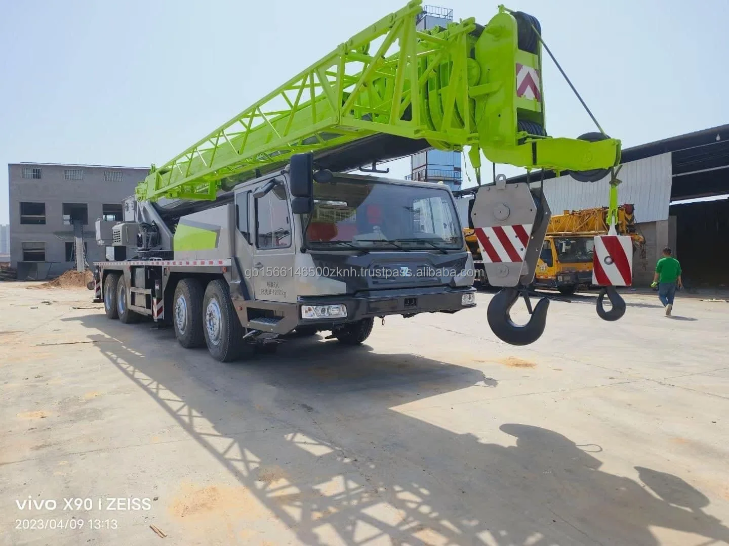 Original China Made Zoomlion 50 Ton Mobile Truck Mounted Crane Price ...