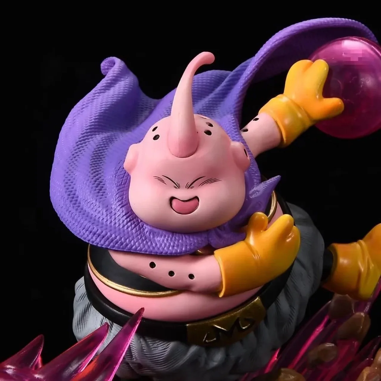 Anime 21cm Dragonballs Z Super Saiyan Majin Buu Burst Wave Doll Statue ...