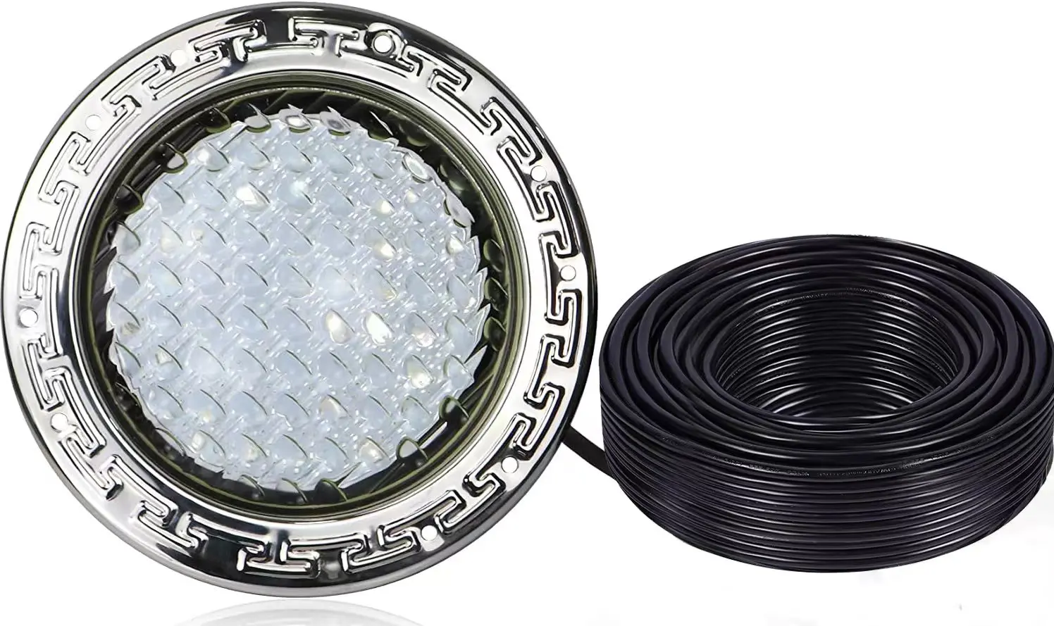 Refined 100ft Cord 6 Inch 120v 12vac 6w Pool And Spa Use Led Color ...