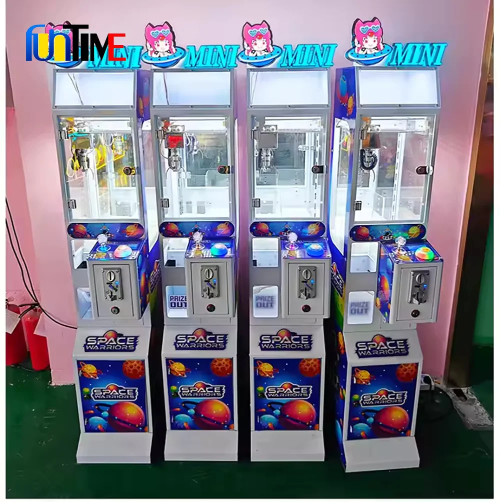 Mini Claw Machine Coin-Operated Arcade Prize Crane Vending Game Small ...