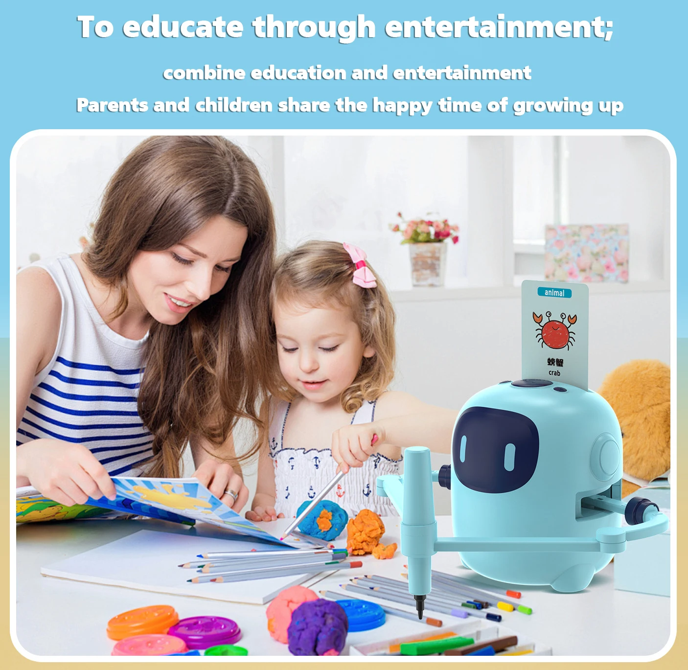 Educational Math Toys - Painting & Drawing Robots
