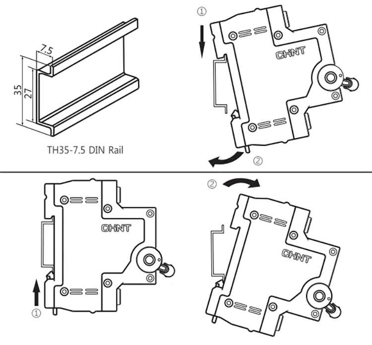 Chint NXHB-125 Isolating Switch - 230V Explosion Proof Isolator