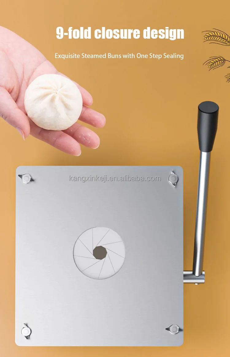 Manual Handmade Easy Operation Whole Set Semi Automatic Bun Maker Bao ...