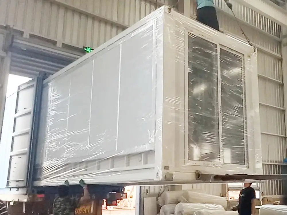 Mobile Prefabricated Sandwich Panel Material Container Rooms Kitchen 3 ...