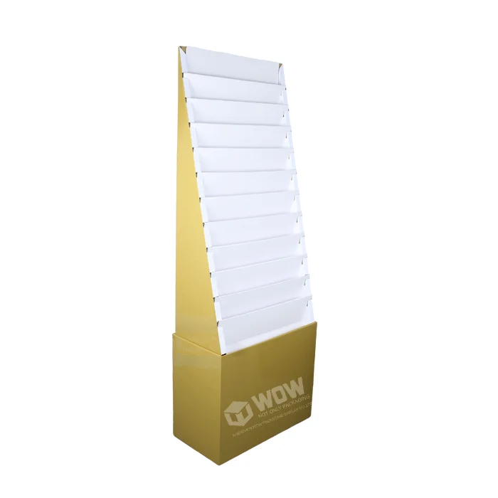 Foldable Cardboard Dvd Display Stand For Retail Display Racks Cardboard ...