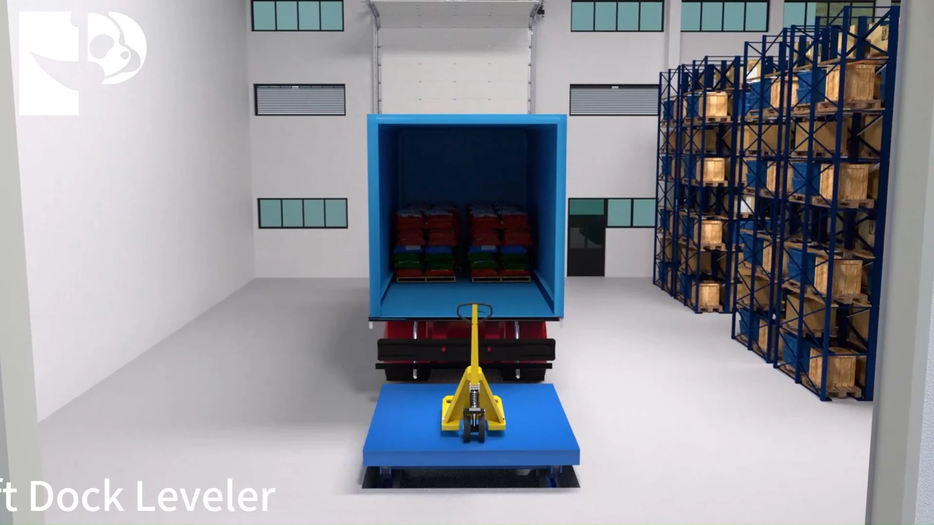 4ton Electric Hydraulic Scissor Dock Leveler Lift Table Platform Fixed Hydraulic Dock Leveler ...