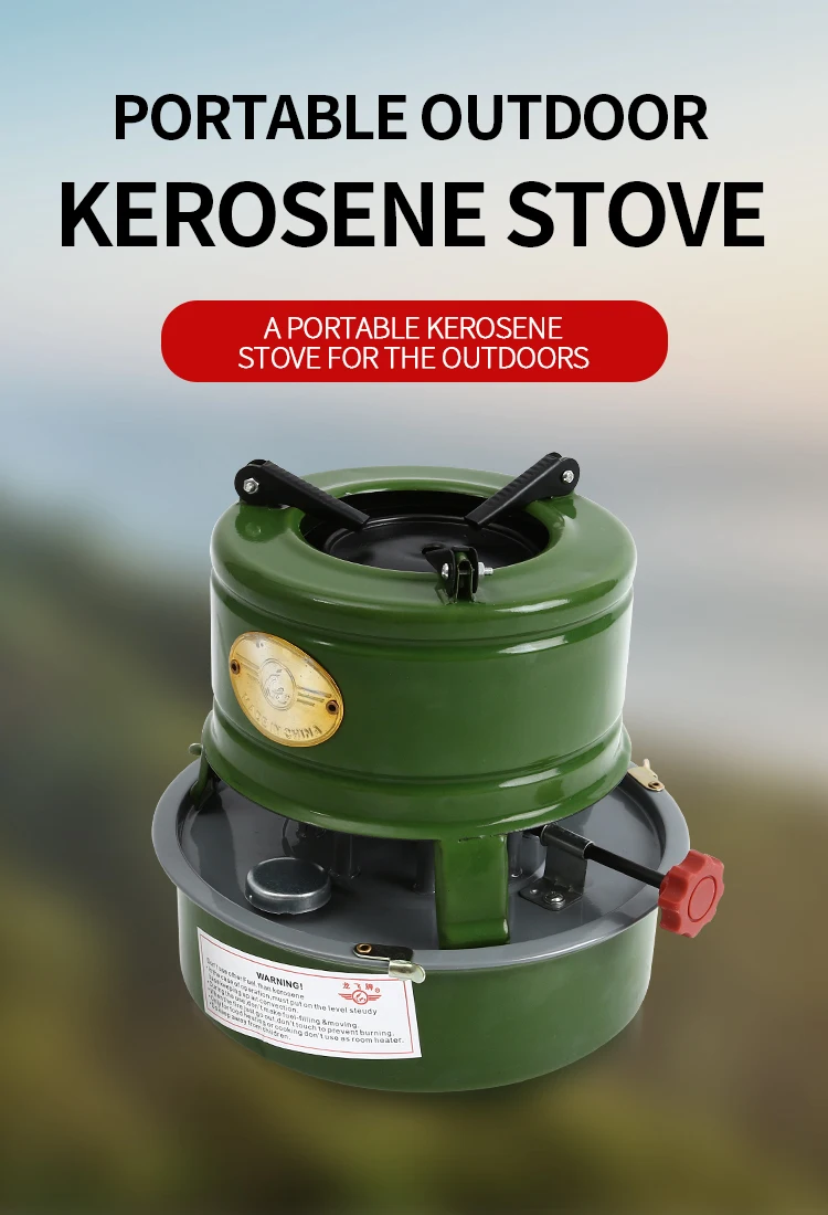 62# Stocks Portable Mini Kerosene Oil Stove Table Burner Cast Iron ...